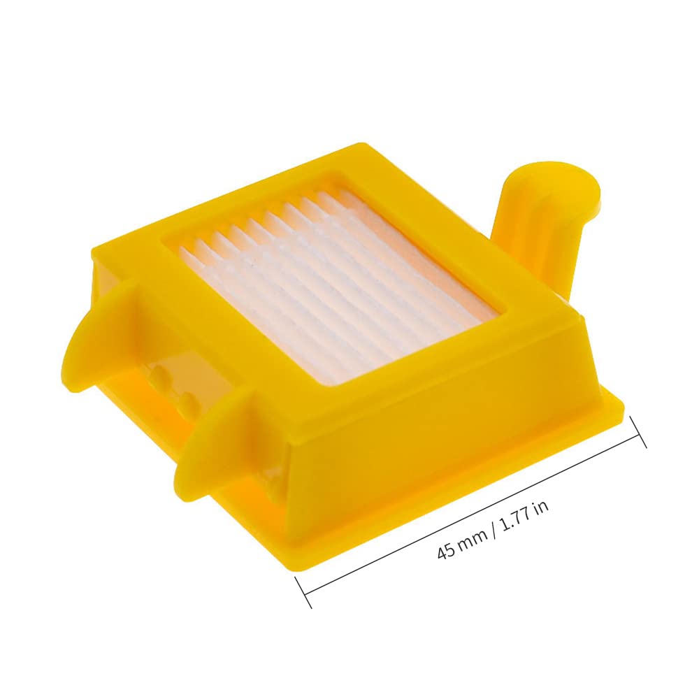 Neutop Upgraded Replacement Parts Accessories Kit Compatible with iRobot Roomba 700 Series 760 761 770 780 790 Robot Vacuum with Flexible Beater and Bristle Brush Hepa Filter Side Brush Cleaning Tool.