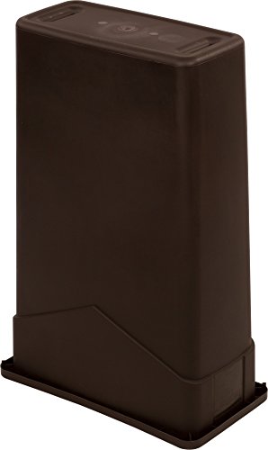 Carlisle FoodService Products 34202369 TrimLine Rectangle Waste Container Trash Can Only, 23 Gallon, Dark Brown