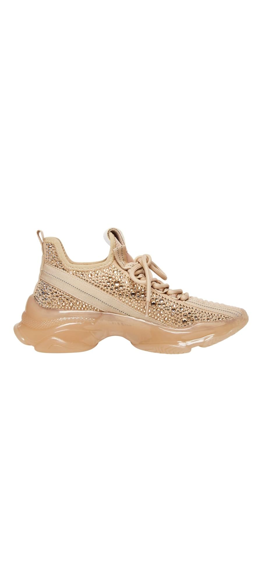 Steve Madden Women's Maxima Sneaker, Blush Multi, 8.5