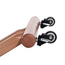 Master Massage Wooden Posture Kneeling Chair, Adjustable Stool for Home and Office -Cinamon
