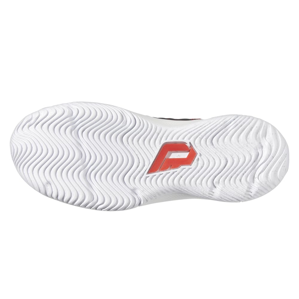 adidas Unisex Dame Extply 2 Basketball Shoe, White/Vivid Red/Dash Grey, 10 US Men