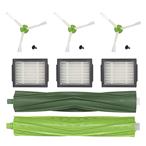 ANBOO Replacement Parts for iRobot Roomba i6 i7 i3 i4 i8 E5 E6 Vacuum Cleaner Filter for Roomba i3+ i7+ i8+ j7 j7+ Plus Accessories for Roomba Filter Side Brush,Multi-Surface Rubber Brushes…