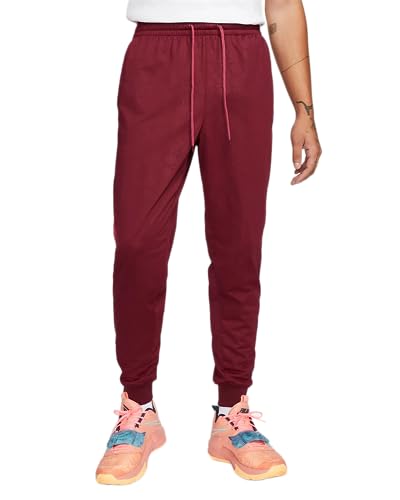 Nike Giannis Men's Lightweight Basketball Pants, Dark Beetroot/Sweet Beet/Sail/Sail, M Regular US