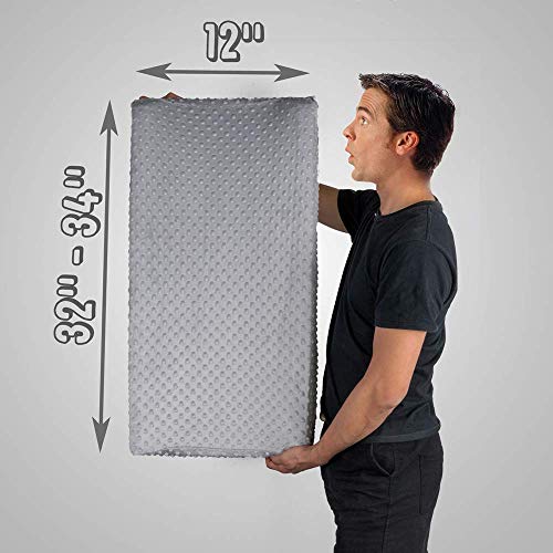 Baby Changing Pad Cover, Super Soft Minky Dot Diaper Changing Table Covers for Baby Girls and Boys, Ultra Comfortable, Safe for Babies, Fit 32"/34'' x 16" Pad (Gray)