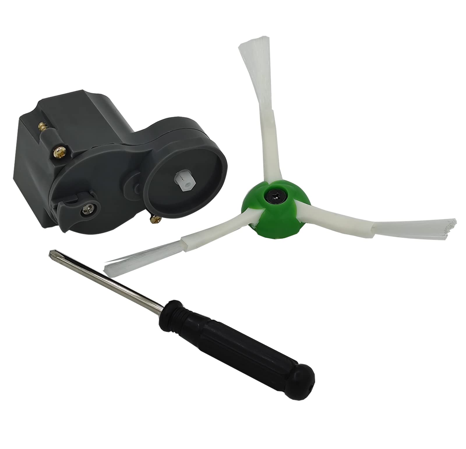 Detetap Replacement Side Brush Motor Module Part Compatible with iRobot Roomba 500 600 700 800 900 i7 E6 E5 Series 870 880 760 770 780 560 570 650 Vacuum Cleaner with Screwdriver