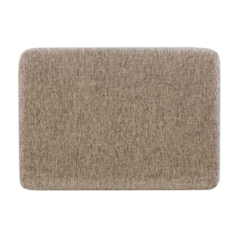 Linon Kennedy Backless Tweed, Brown Counter Stool,