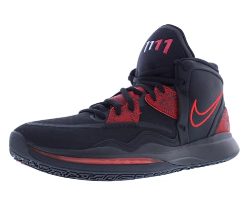 Nike mens Kyrie Infinity Basketball Shoe, Black/University Red, 10