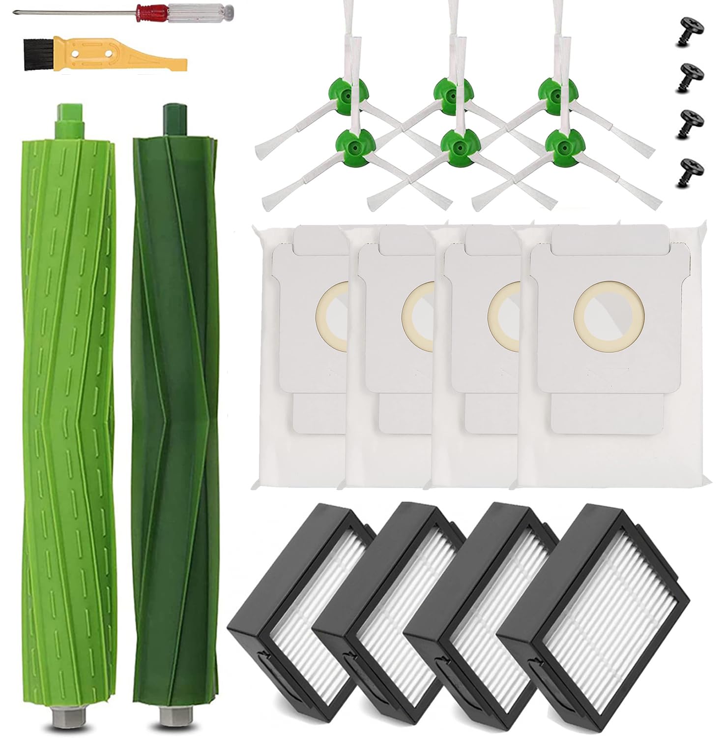 Replacement Parts for Roomba i7 i7+ i3 i3+ i4 i4+ i6 i6+ i8 i8+ j7 j7+/Plus E5 E6 E7 Vacuum Cleaner