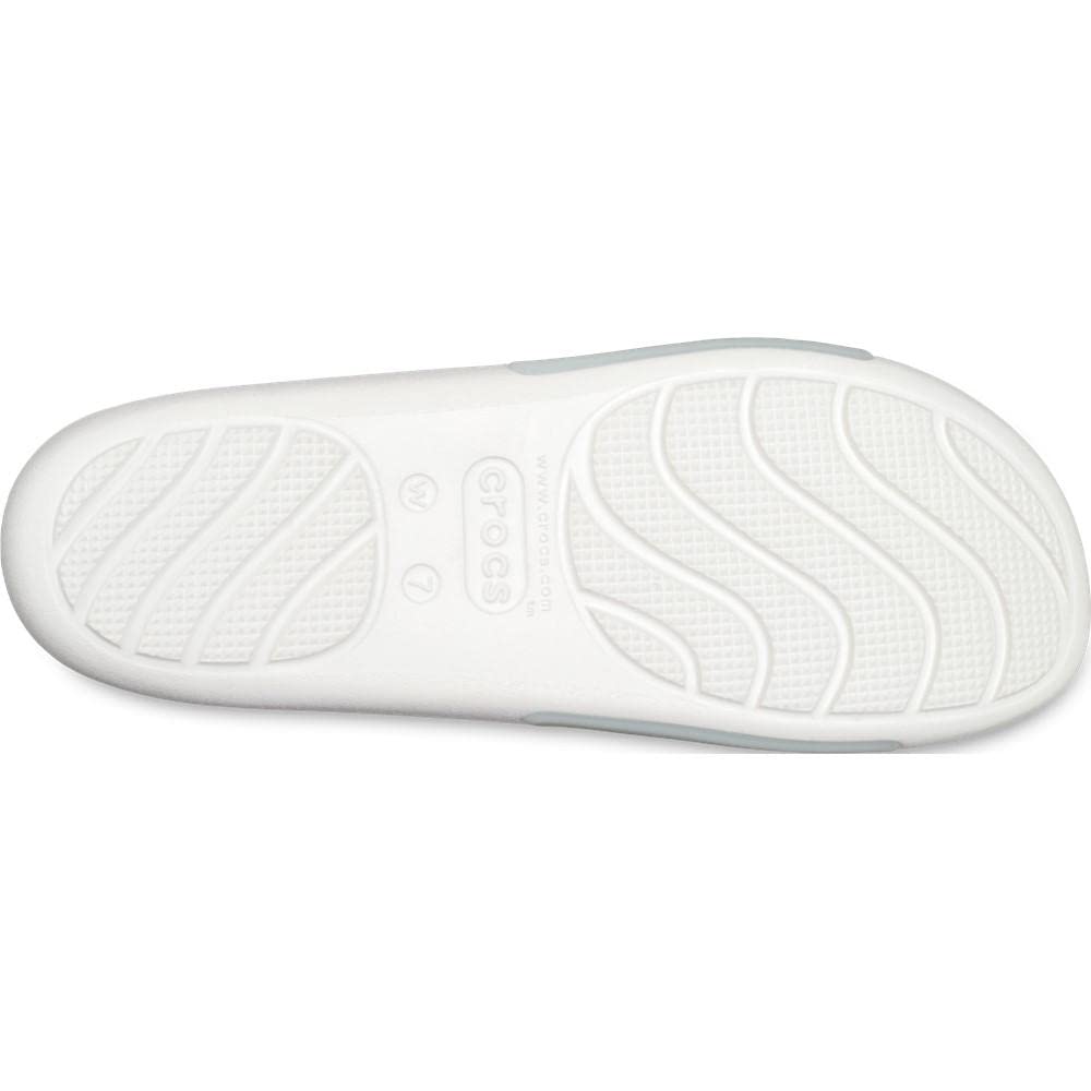 Crocs Women's Splash Slides Sandal, White, Numeric_7