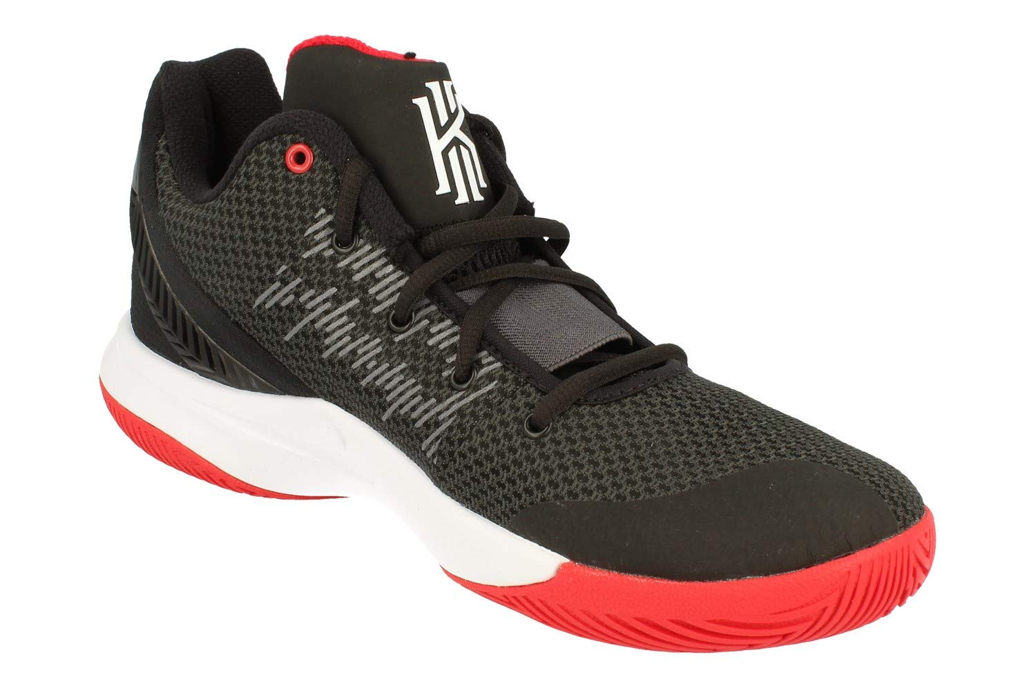 Nike Kyrie Flytrap 2 Mens Basketball Trainers AO4436 Sneakers Shoes (UK 10 US 11 EU 45, Black White University red 016)