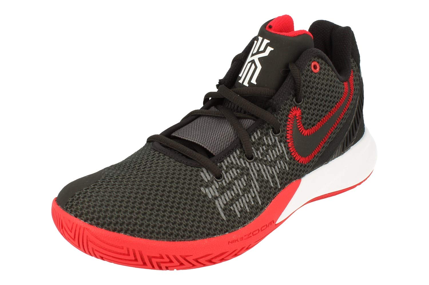 Nike Kyrie Flytrap 2 Mens Basketball Trainers AO4436 Sneakers Shoes (UK 10 US 11 EU 45, Black White University red 016)