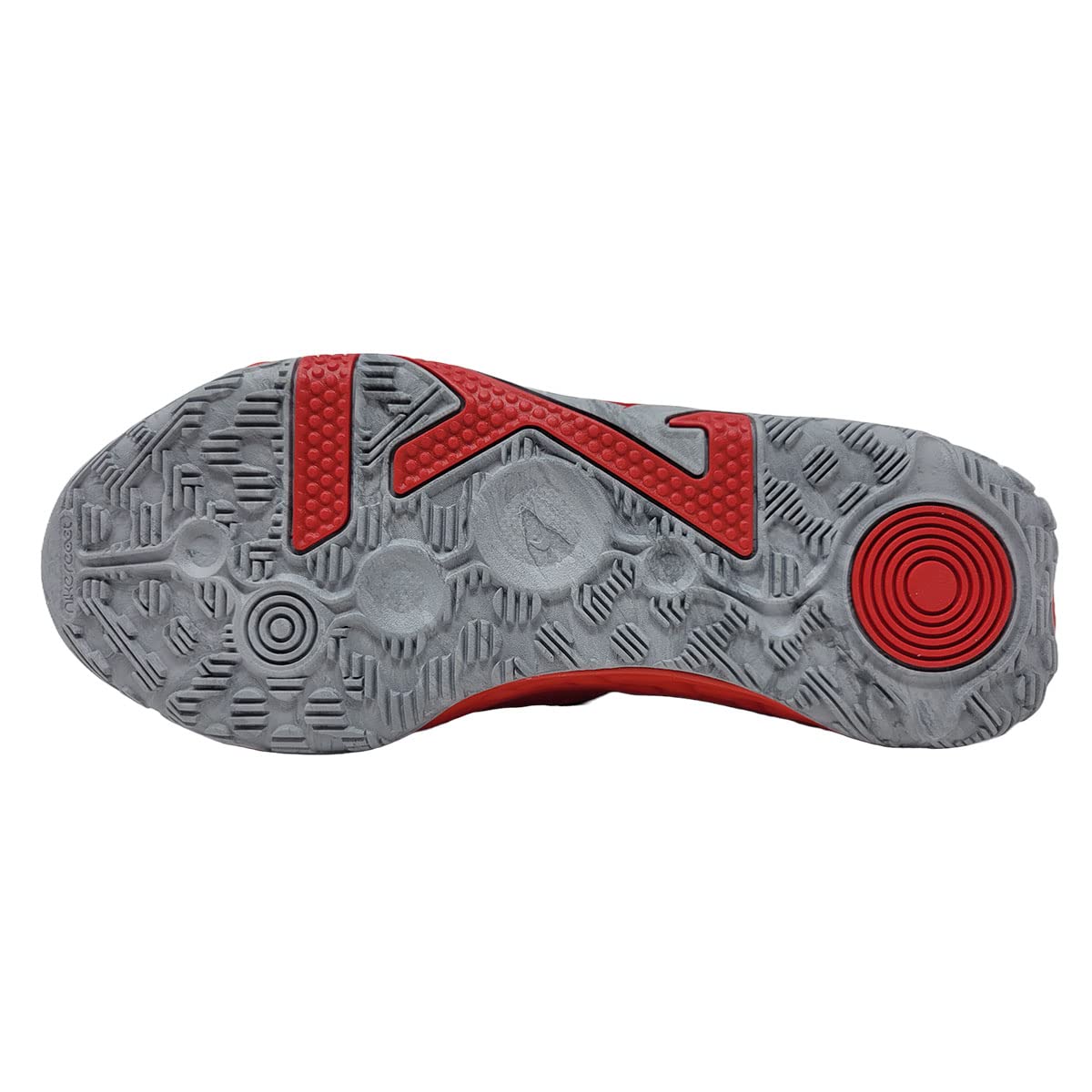 Nike PG 6 Paul George Men's Basketball Shoes, Black/Wolf Grey-University Red, 9 M US