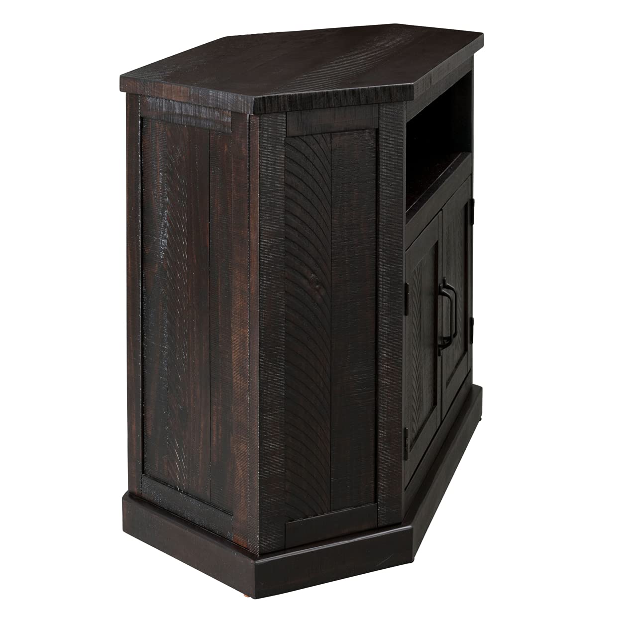 Martin Svensson Home TV Stand - Rustic Espresso Entertainment Center - Farmhouse Style - Large Versatile Cabinet Provides Ample Storage