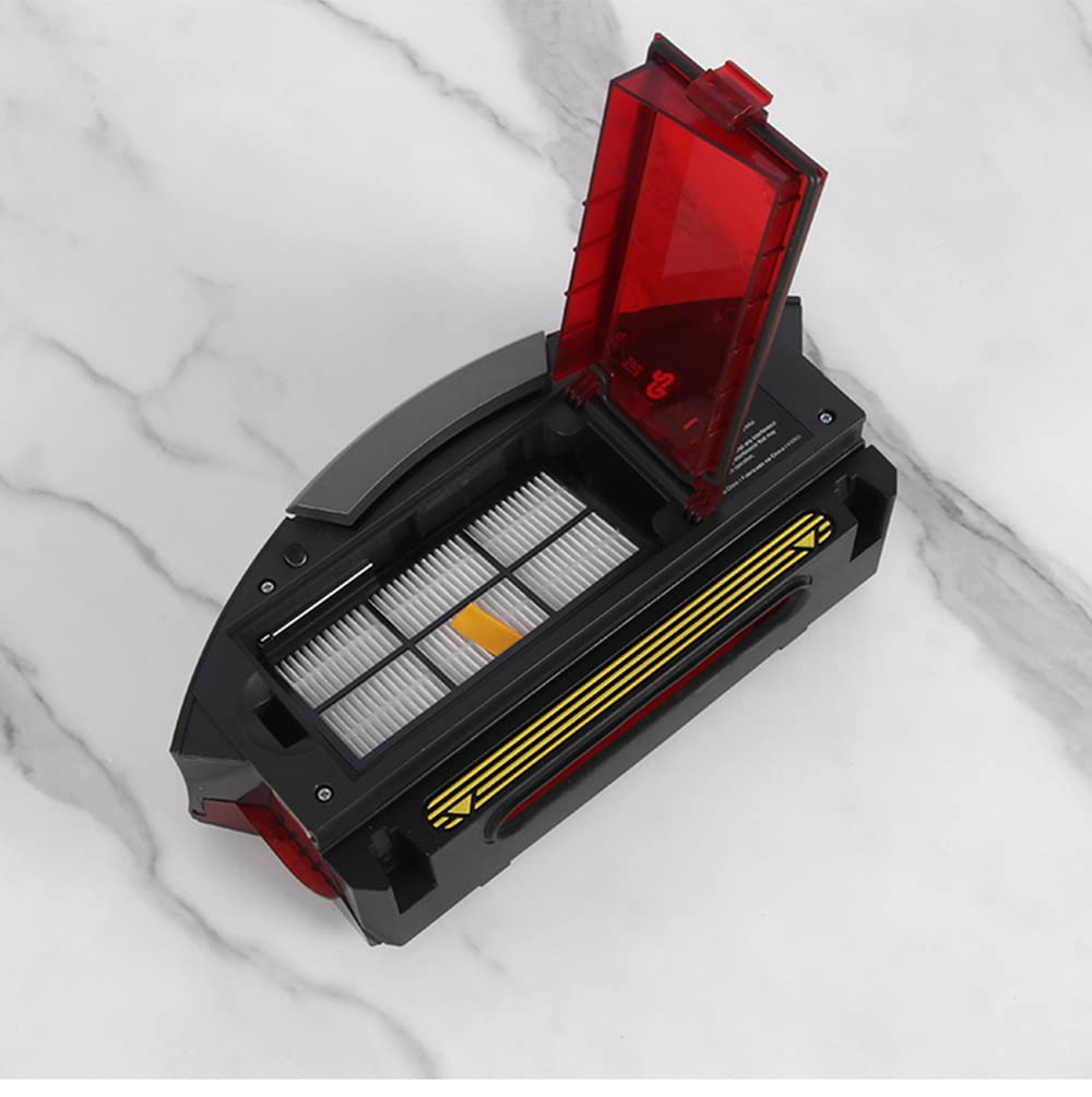 AeroForce Dust Bin Box Replacement Compatible for IRobot Roomba 800 900 Series 805 870 875 860 880 885 960 970 Dirt Collection Box Filter Box Parts 4432826(not fit 890,980)