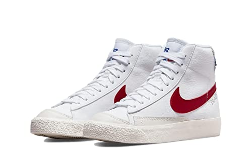 Nike Youth Blazer Mid '77 (GS) Gym Red Smoke Grey SZ 6