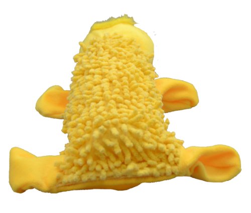 Amazing Pet Products Bottle Shaggy Pet Squeak Toy, Duck