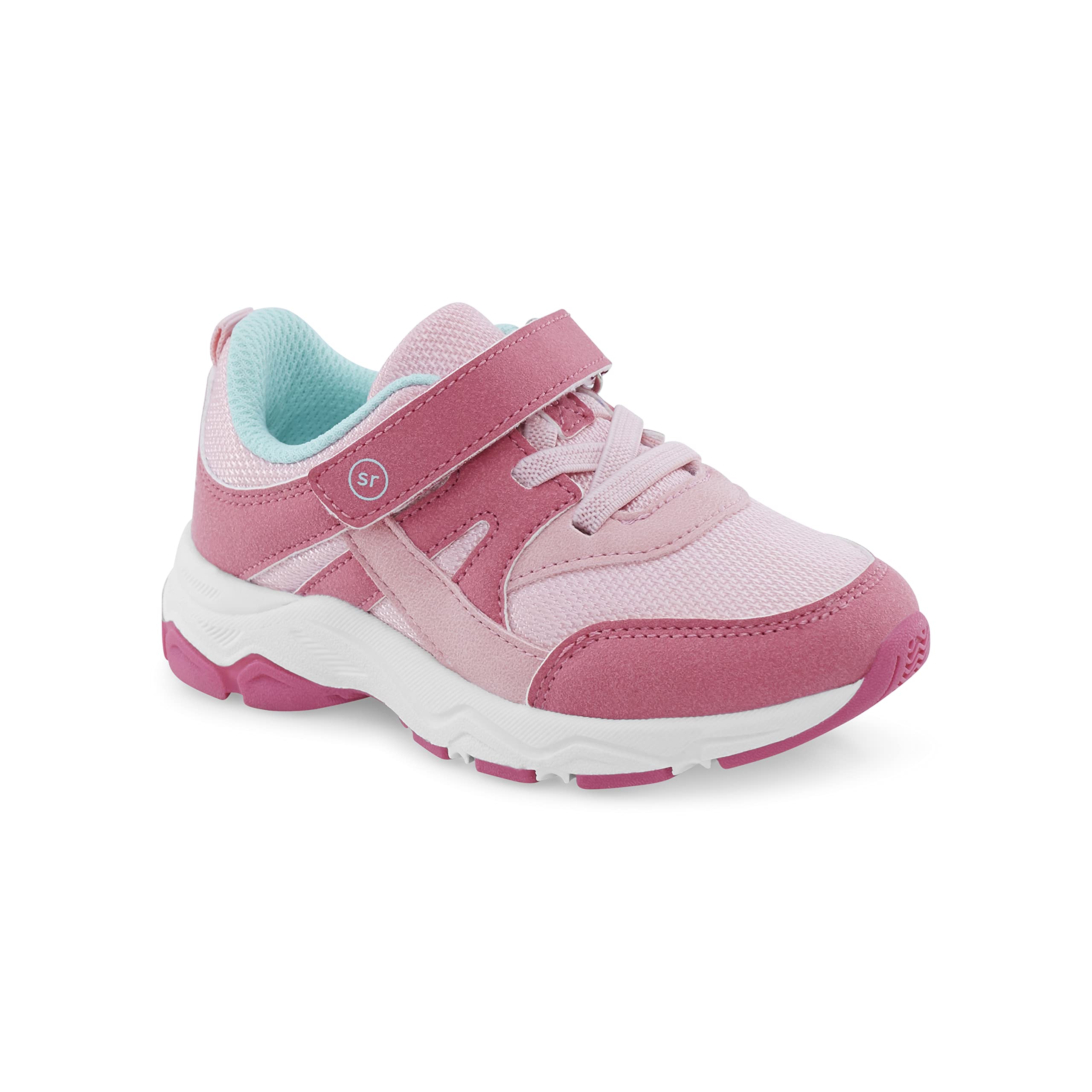 Stride Rite 360 Unisex Child Ace 2.0 Sneaker, Pink, 9 Toddler US