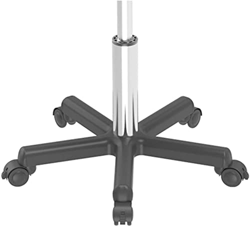 Gcxgz Rolling Swivel Stool Saddle Stool On Wheels, Massage Beauty Saddle Chair Adjustable Swivel Salon Stool for Manicure Tattoo Spa Salon for Kitchen,Salon,Bar,Office,Massage