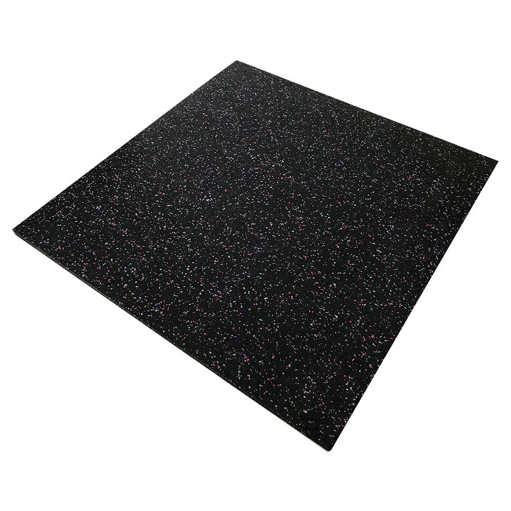 RevTime Anti-Vibration Mats, 28" x 28", 5/8" (15 mm) Thick Rubber Mats, Anti-Walk, Anti-Move, Anti-Noise for Washer, Dryer, Audio Equipment, Strength Training Equipment Mat (Pack of 2)