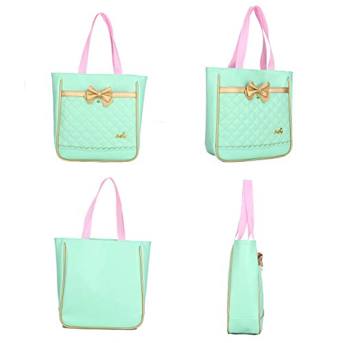 Children Princess Waterproof PU Backpack for Elementary School Girls