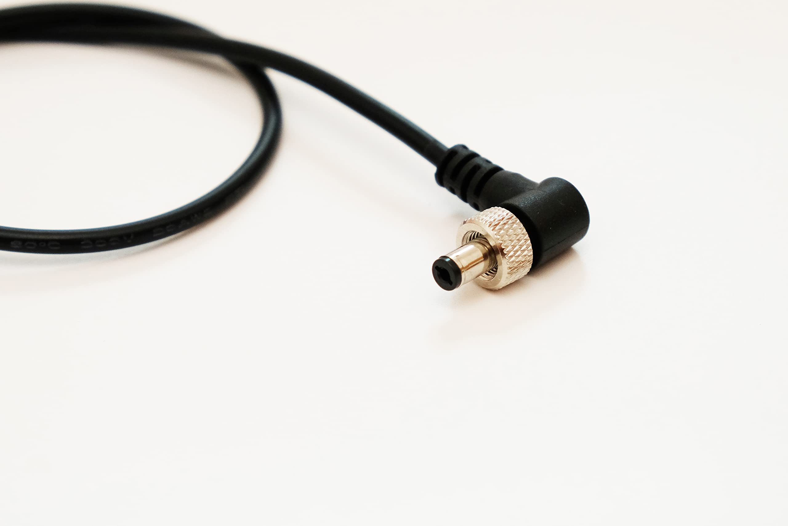 D-Tap Male to Locking DC 5.5/2.1mm Right Angle Power Cable for SmallHD 702 Monitor,Atomos Ninja V && Shogun,Video Devices PIX-E7 PIX-E5,Hollyland Mars 400S PRO && Cosmo C1