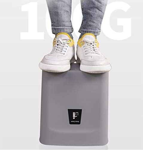 Waste Container Hanging Trash Can, Wall Mount bin with lid, Kitchen Cabinet Door, Bathroom, bar top, Double Action lid