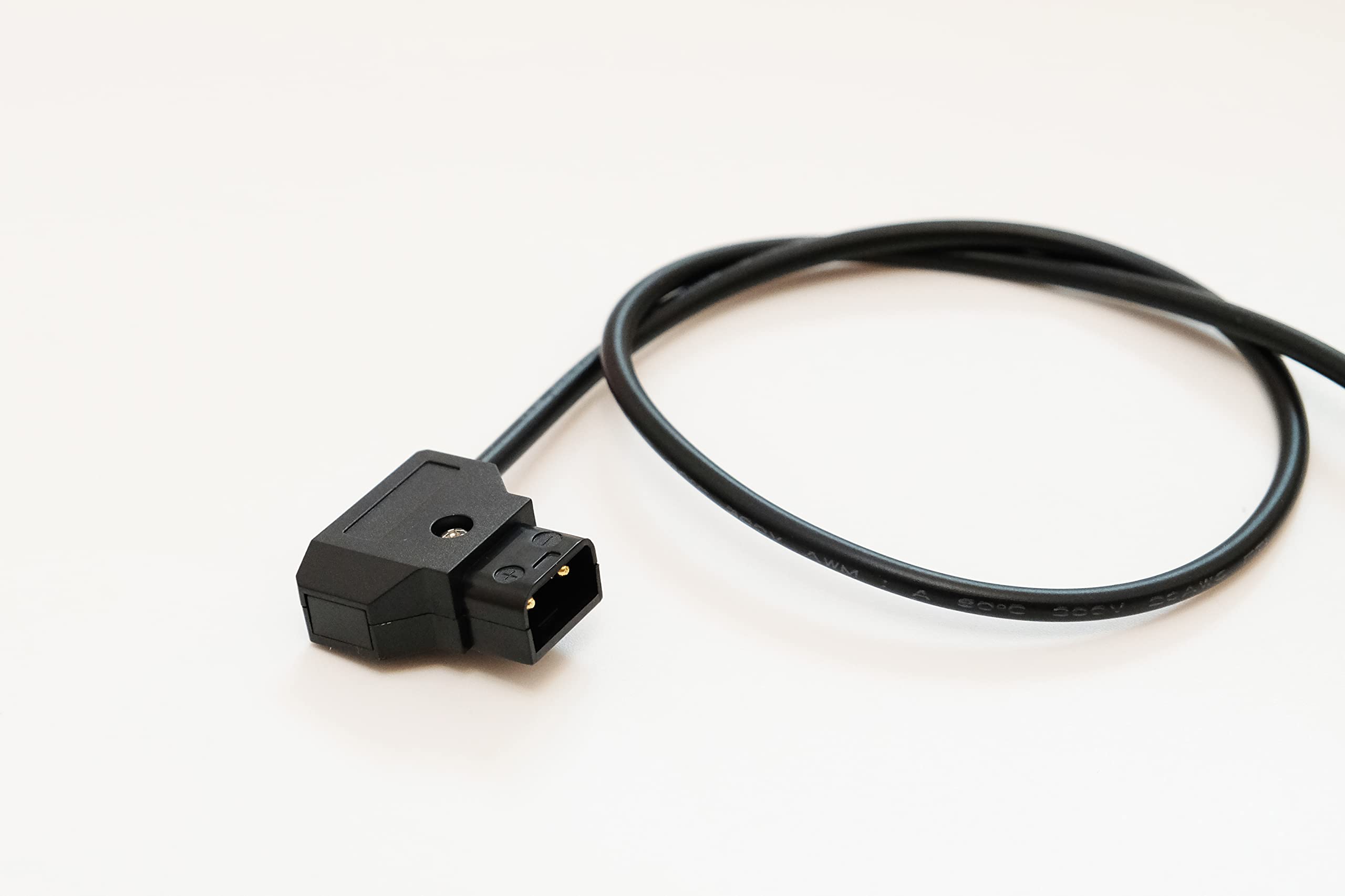 D-Tap Male to Locking DC 5.5/2.1mm Right Angle Power Cable for SmallHD 702 Monitor,Atomos Ninja V && Shogun,Video Devices PIX-E7 PIX-E5,Hollyland Mars 400S PRO && Cosmo C1