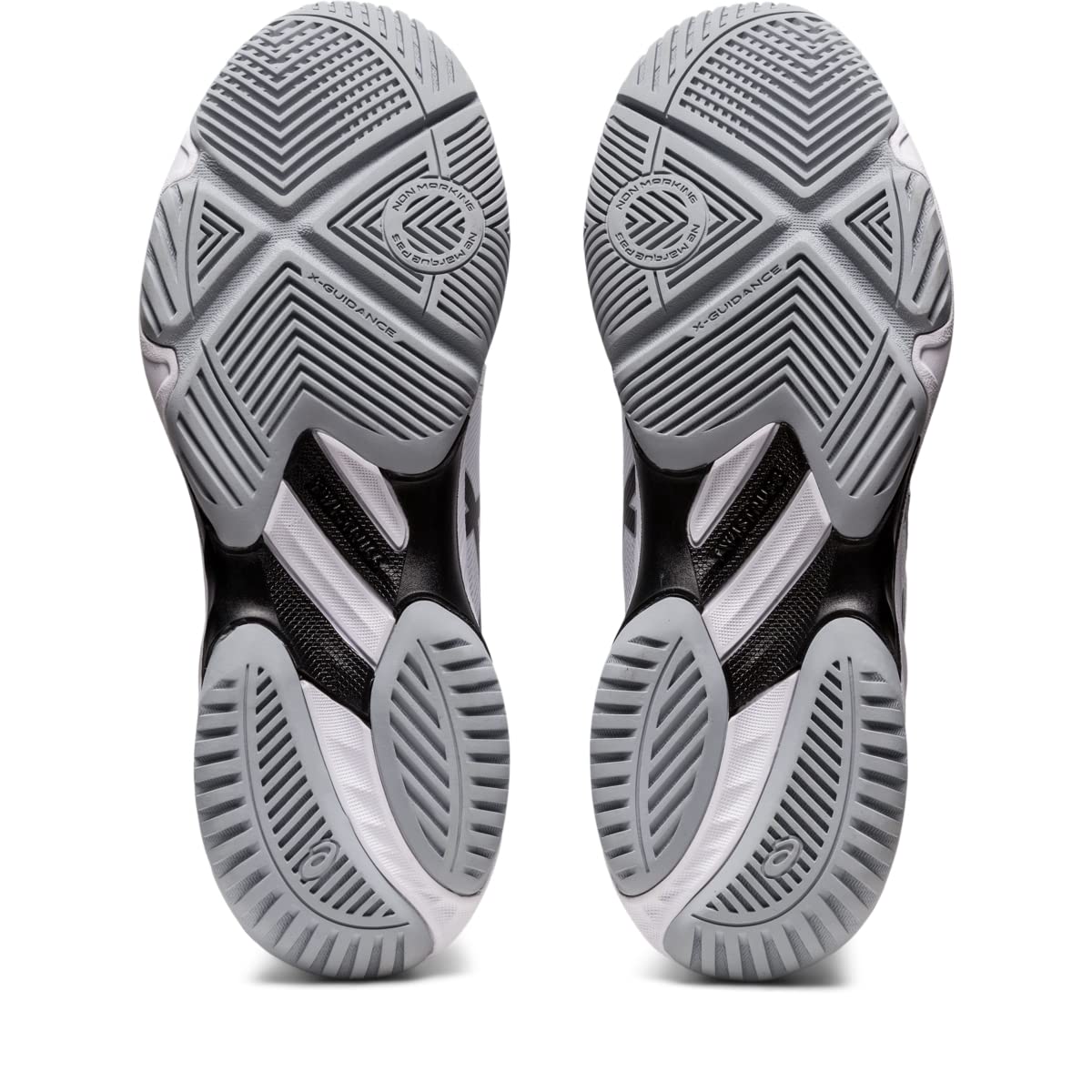 ASICS Women's Netburner Ballistic FlyteFoam 3 Volleyball Shoes, 10.5, White/Black