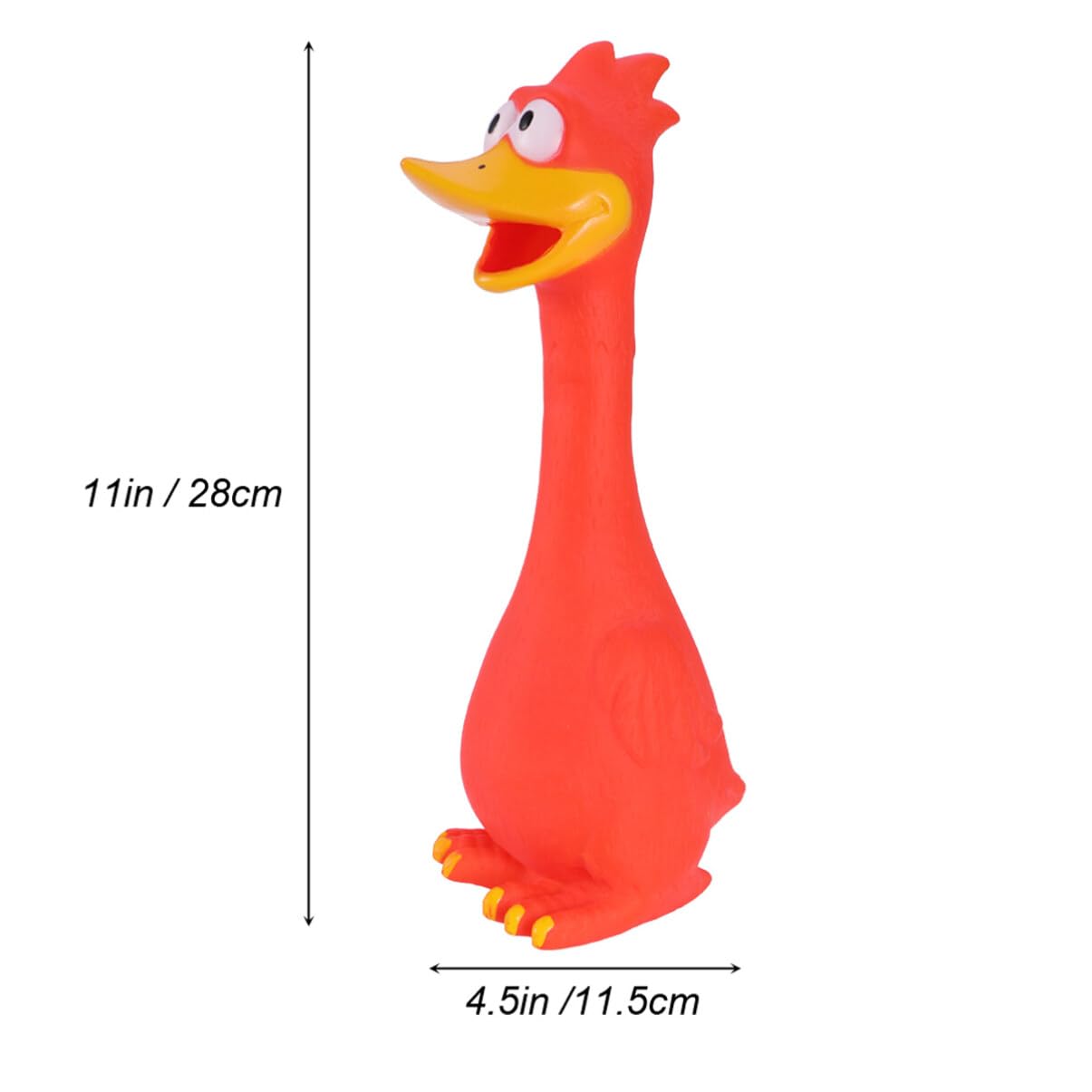 UEETEK Dog Safe Vinyl Screaming Goose Toy Squeaky Pet Toy Dogs Interactive Play