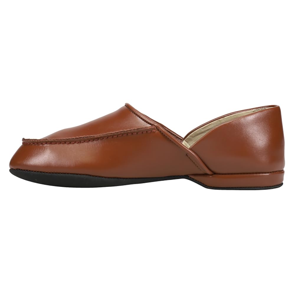 L.B. Evans Mens Chicopee Slip On Casual Slippers Casual - Brown - Size 12 N
