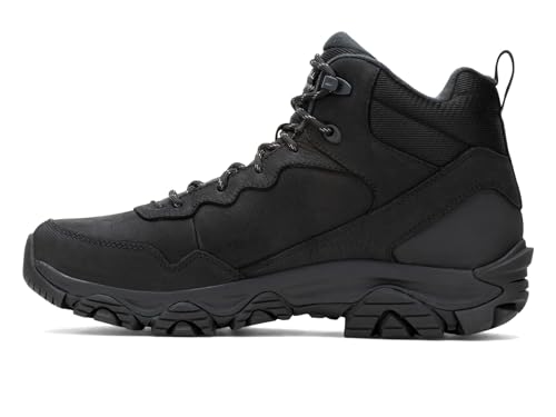 Merrell Men's Coldpack 3 Thermo Mid Waterproof Snow Boot, Black, 10.5 Wide