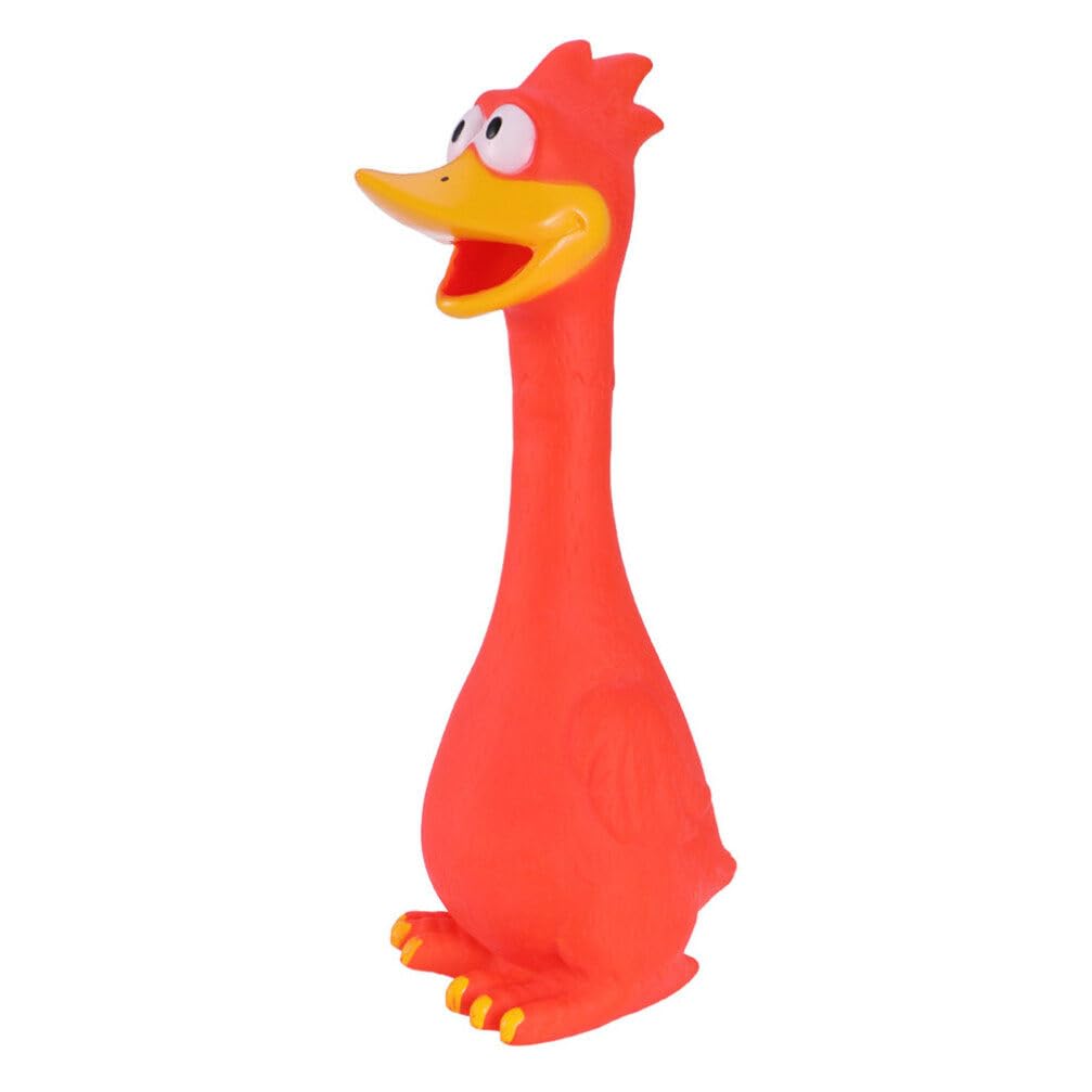 UEETEK Dog Safe Vinyl Screaming Goose Toy Squeaky Pet Toy Dogs Interactive Play