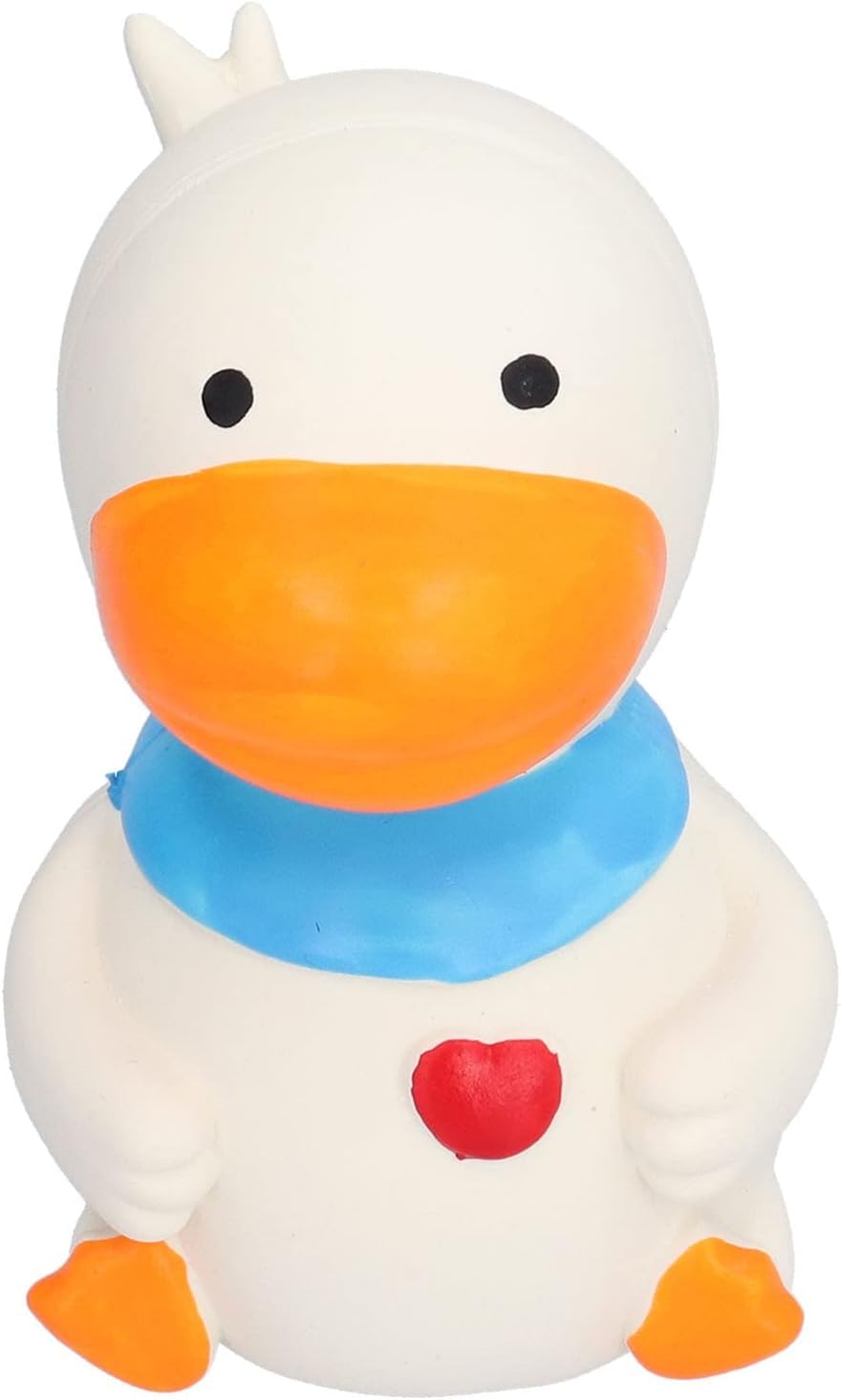 TOPINCN Squeaky Dog Toys, Squawking Latex Chicken Duck Dog Toy, Interactive Squeak Play for Medium Large Dogs, Assorted Colors, Fun Chewing and Fetching