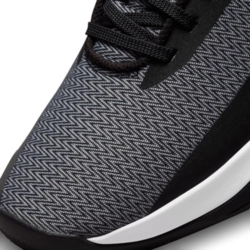 Nike Precision 6 Black Basketball Shoes (DD9535-003) for Men, Black/Iron Grey/White/White, 9 UK (9.5 US)
