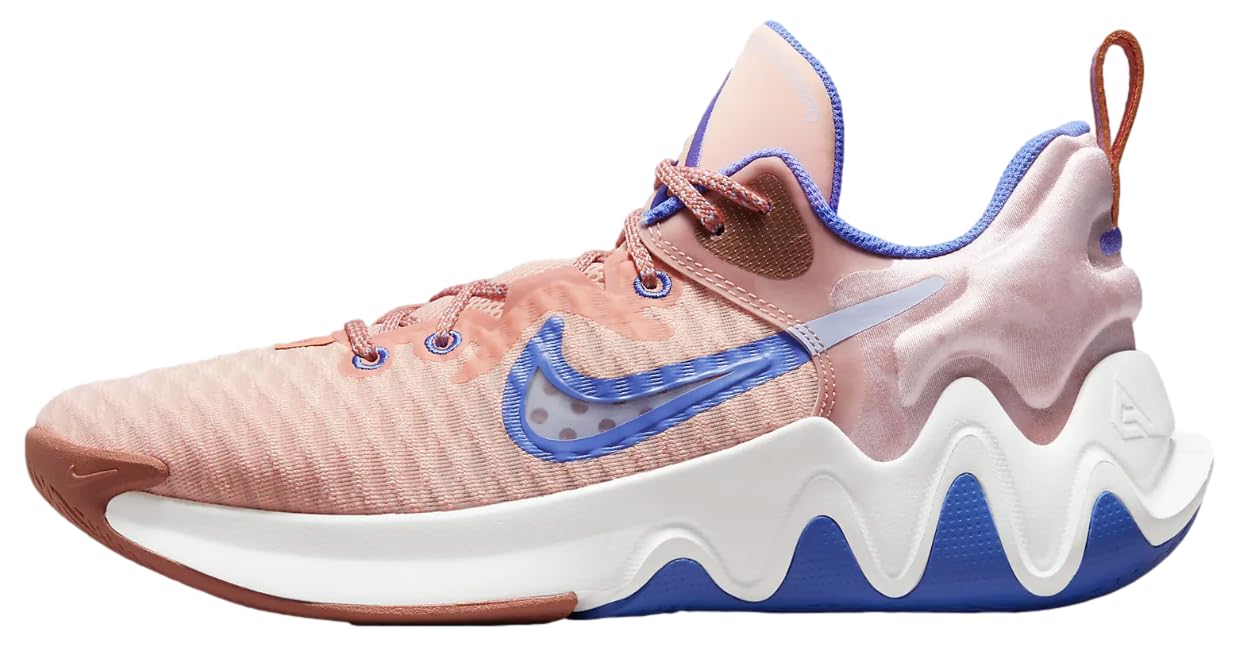 NIKE Men's Giannis Immortality Shoes Sneaker, Artic Orange Medium Blue, 15