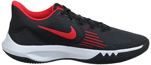 Nike Precision 5 Men's Basketball Shoes Black Red White CW3403-004 (Numeric_10_Point_5)
