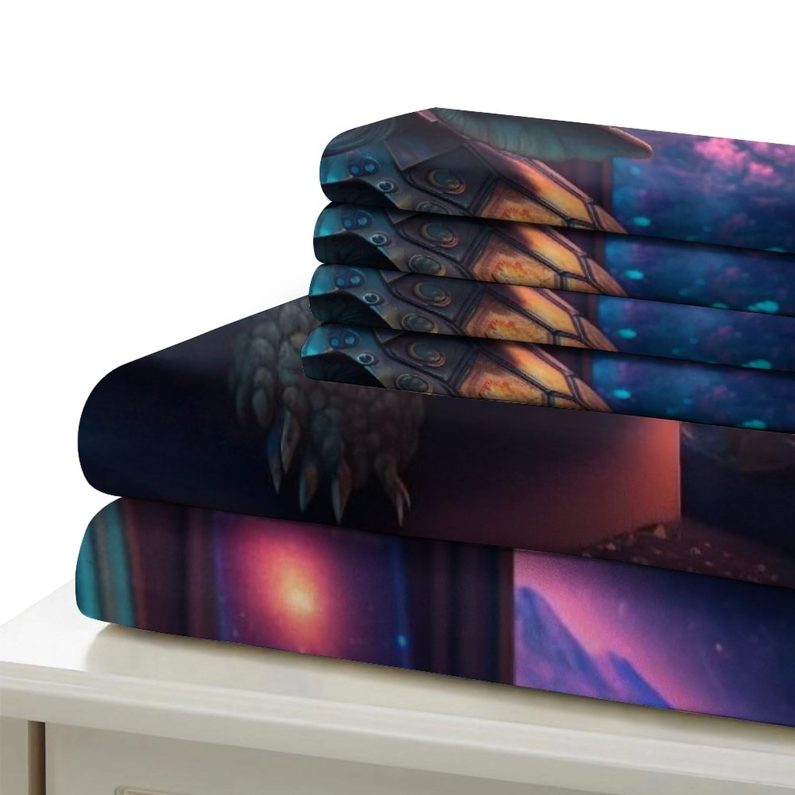 GEEYOU Turtle Navy1 Quilt Cover Duvet Cover Comforter Covers 3D Print for Teens and Adults with Zipper Closure Soft Microfiber with Pillow Cases Bedding Set 3 Pieces Twin(173x218cm)