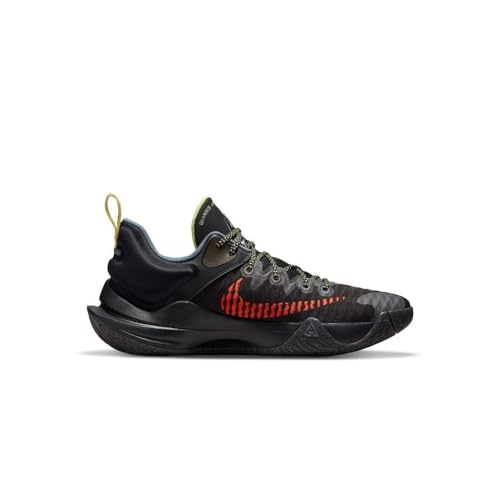 Nike Men's Giannis Immortality Athletic Basketball Shoes, Black/Limelight/Ozone Blue, 9