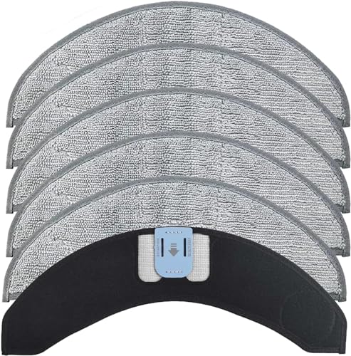 BTRSOLUS 6 Pack Replacement Mop Pads