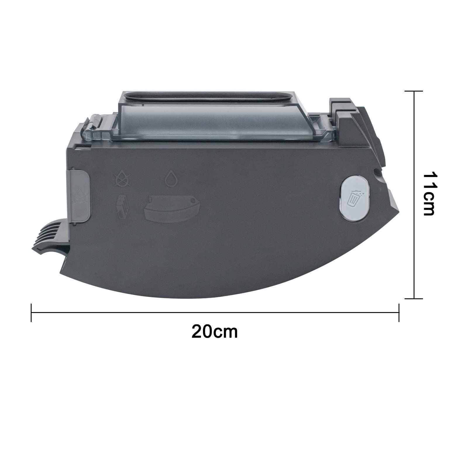 Dust Bin Compatible for IRobot Roomba i7 e5 e6 i1 i3 i4 i6 J7 Replacement Dirt Bin Filter Box (4624868,NOT Automatic Dirt Disposal)