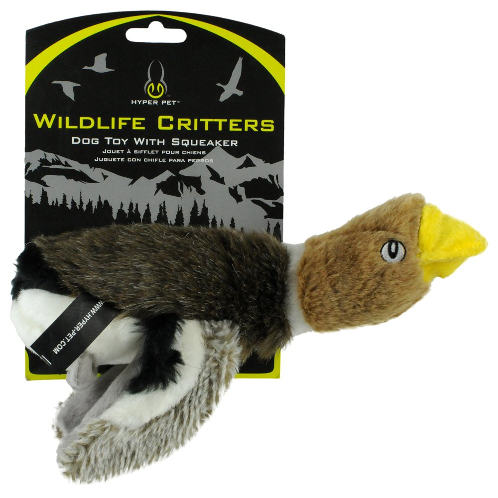 Hyper Pet Wildlife Mallard Duck Dog Toy, Large