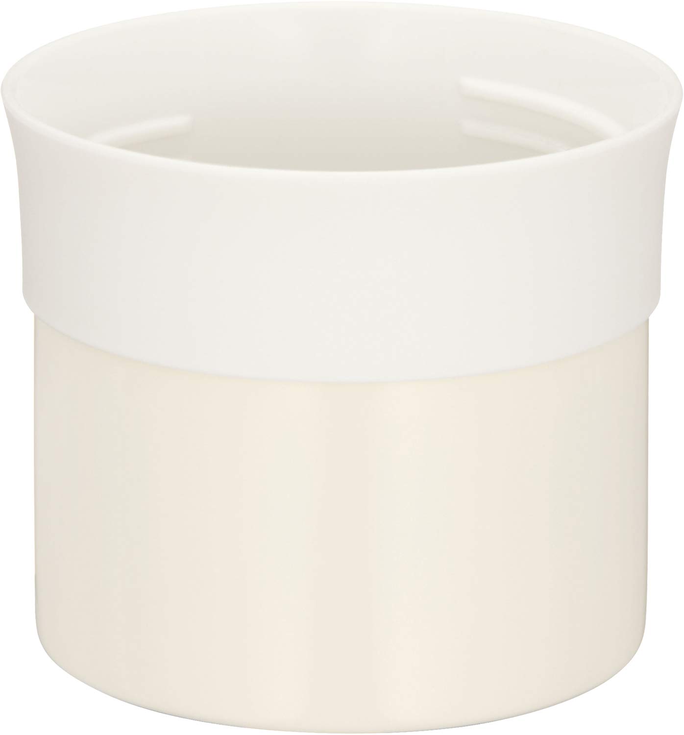 Thermos FFM-351 PRW Water Bottle, Stainless Steel Slim Bottle, Pearl White, 11.8 fl oz (350 ml)