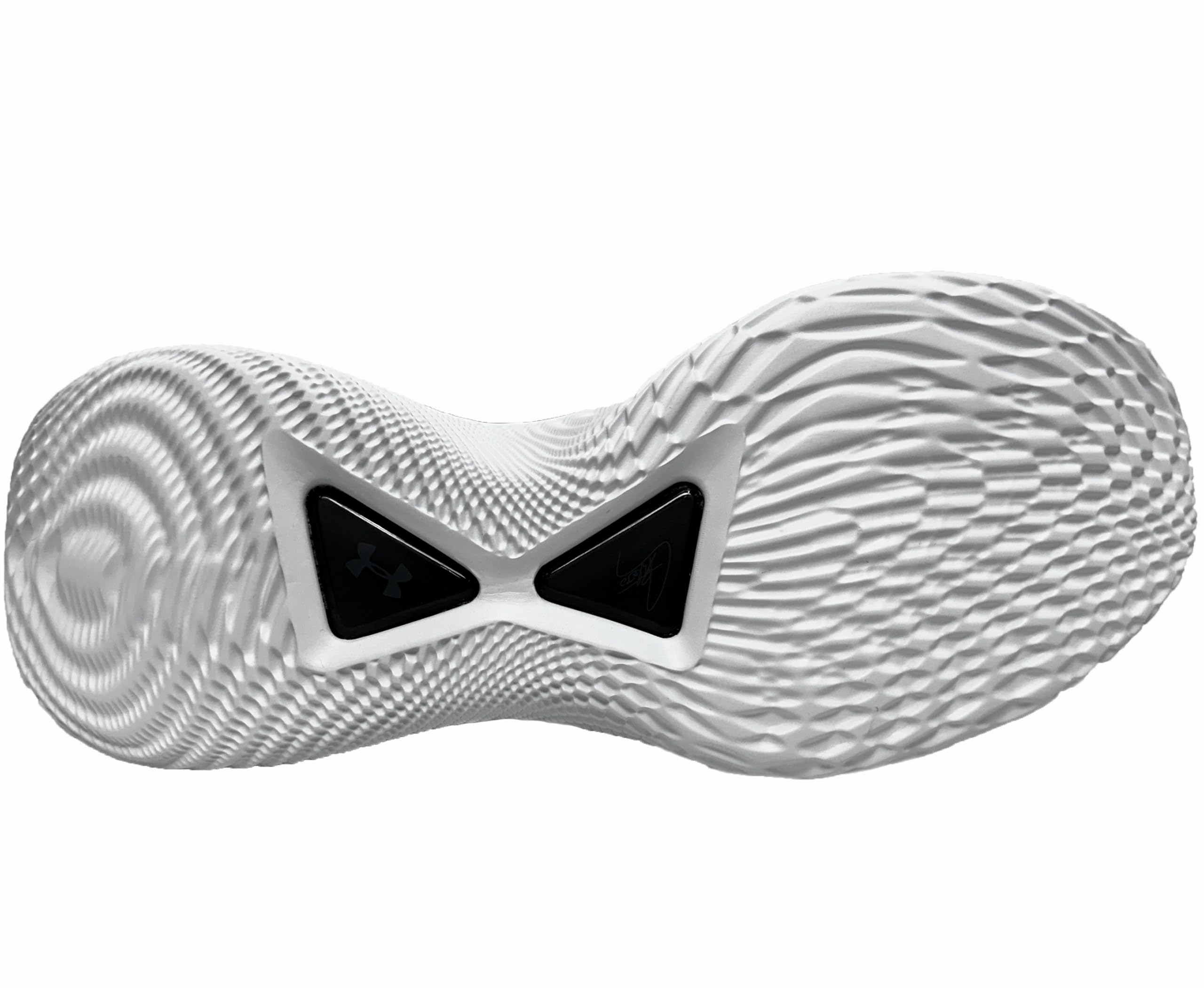 Under Armour Curry Flow 9 Team Basketball Shoes - Black - Men's Size 8 / Women's Size 9.5, Black/White