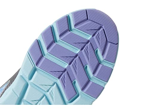 Saucony Flash Alternative Closure 3.0 Sneaker, Silver/Purple, 2 Wide US Unisex Little_Kid