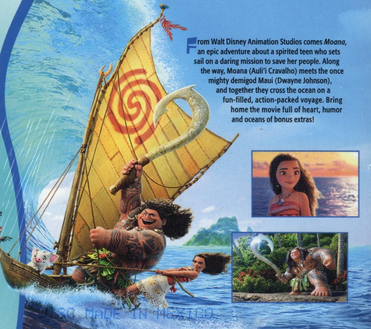 Disney Moana - Exclusive 32-Page Storybook (Blu-ray + DVD + Digital HD)
