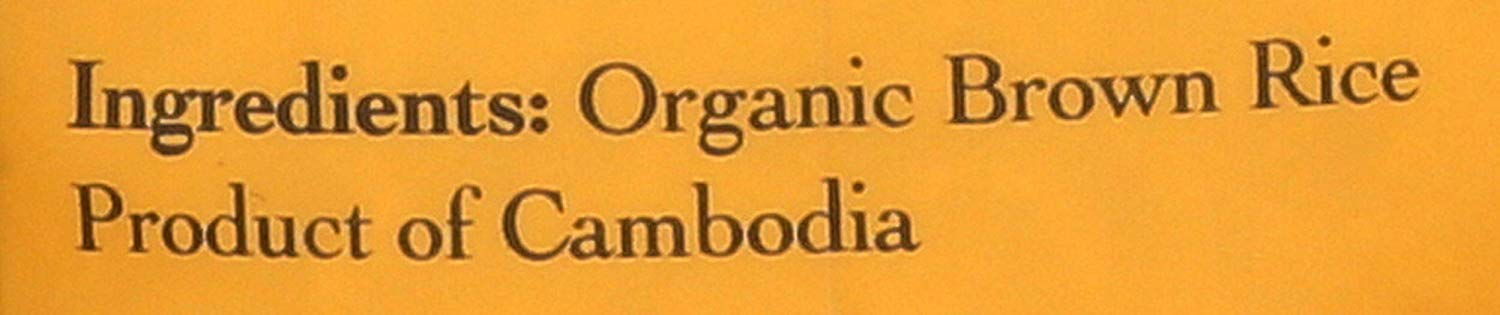 Lotus Foods, Rice Jasmine Brown Organic, 30 Ounce