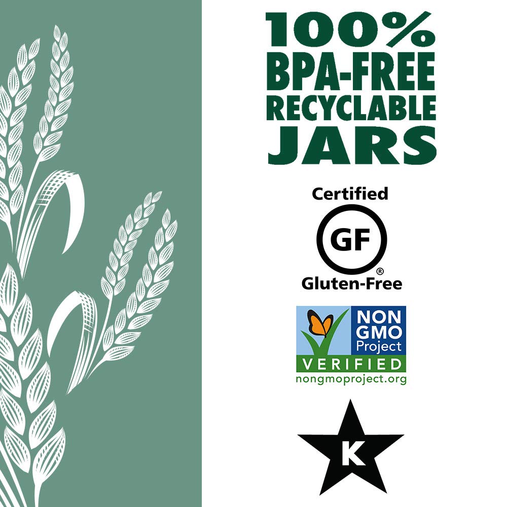RiceSelect Jasmati, Long Grain Jasmine Rice, Gluten-Free, Non-GMO, 32 oz (Pack of 4 Jars)