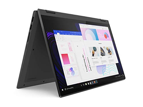 Lenovo Flex 5 14 2-in-1 Laptop, 14.0 FHD (1920 x 1080) Touch AMD Ryzen 5 4500U 16GB RAM 256GB SSD AMD Radeon Graphics, Windows 10 81X20005US Graphite Grey (Renewed)