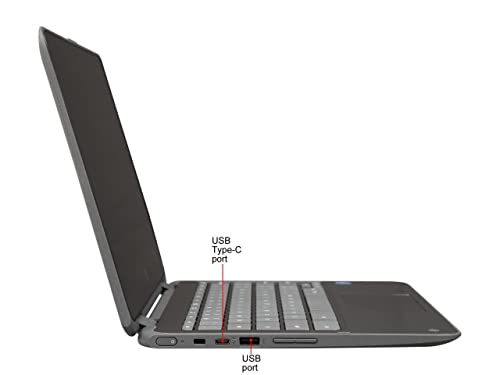 HP Chromebook 11 x 360 2-IN-1 11.6 inches (1366x768) TOUCHSCREEN, Celeron Dual-Core N3350, 32GB SSD, 4GB, Bluetooth, Webcam Chrome OS (GRAY) (Renewed)