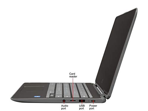 HP Chromebook 11 x 360 2-IN-1 11.6 inches (1366x768) TOUCHSCREEN, Celeron Dual-Core N3350, 32GB SSD, 4GB, Bluetooth, Webcam Chrome OS (GRAY) (Renewed)